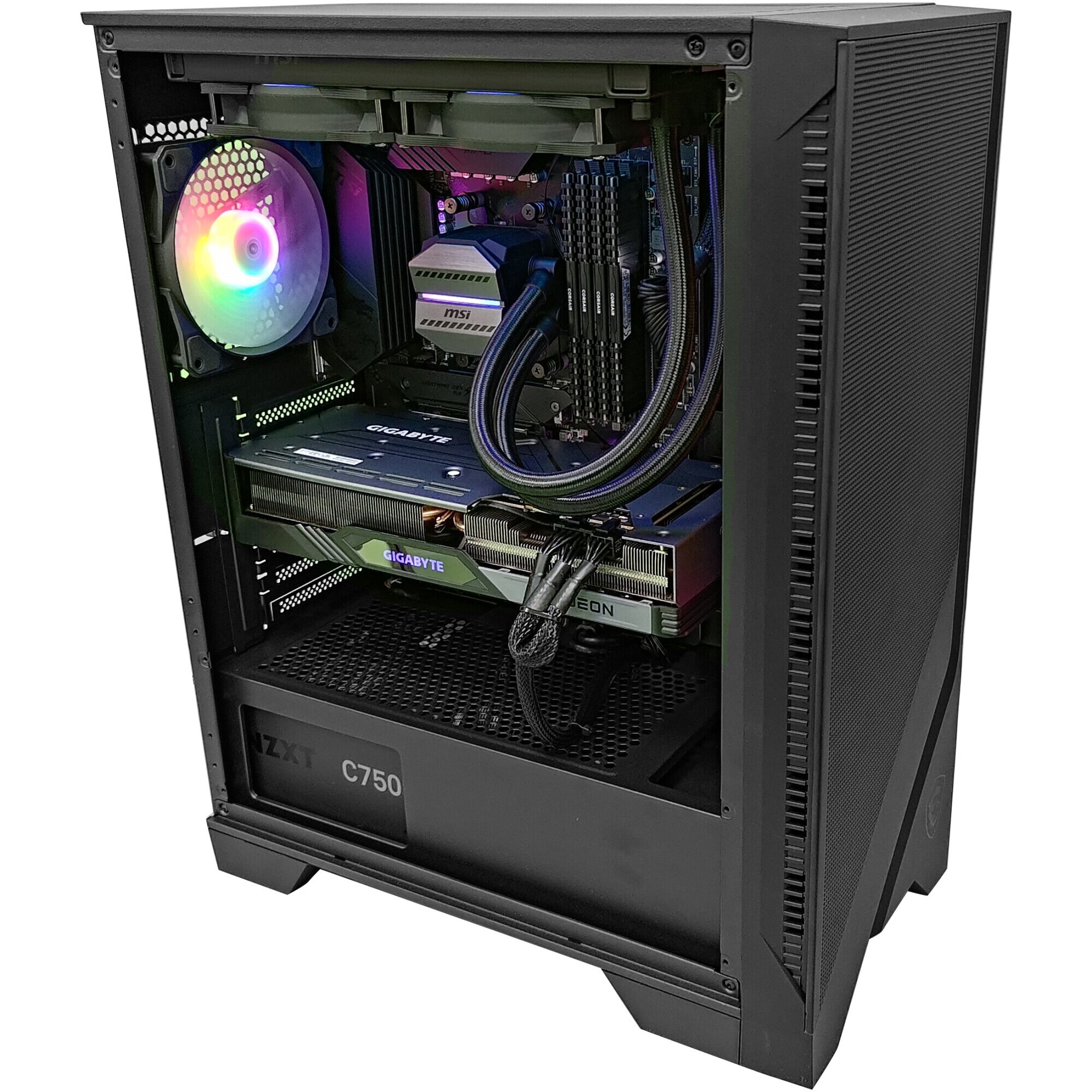 Sistem Desktop PC Gaming A+ cu procesor AMD Ryzen™ 9 5900X pana la 4 ...