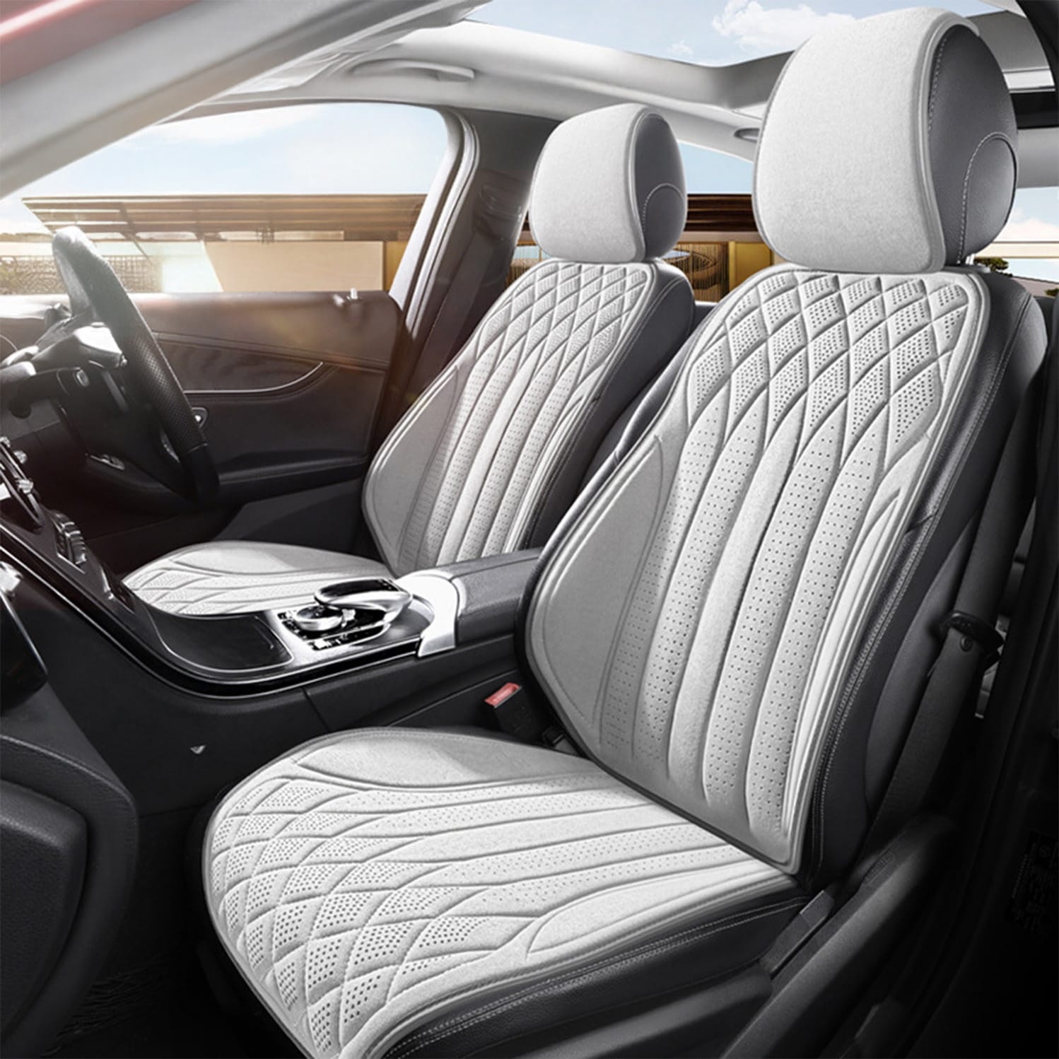 Husa Scaun Auto Elindor® Huse Universale pentru Protectie Sezut si ...