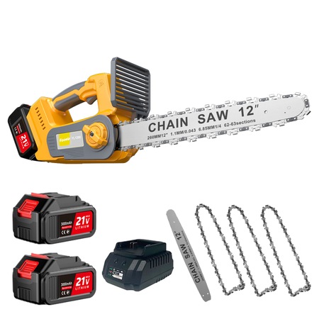 Fierastraie cu lant, Chain Saw, Drujba electrica fara fir 12 inch ...