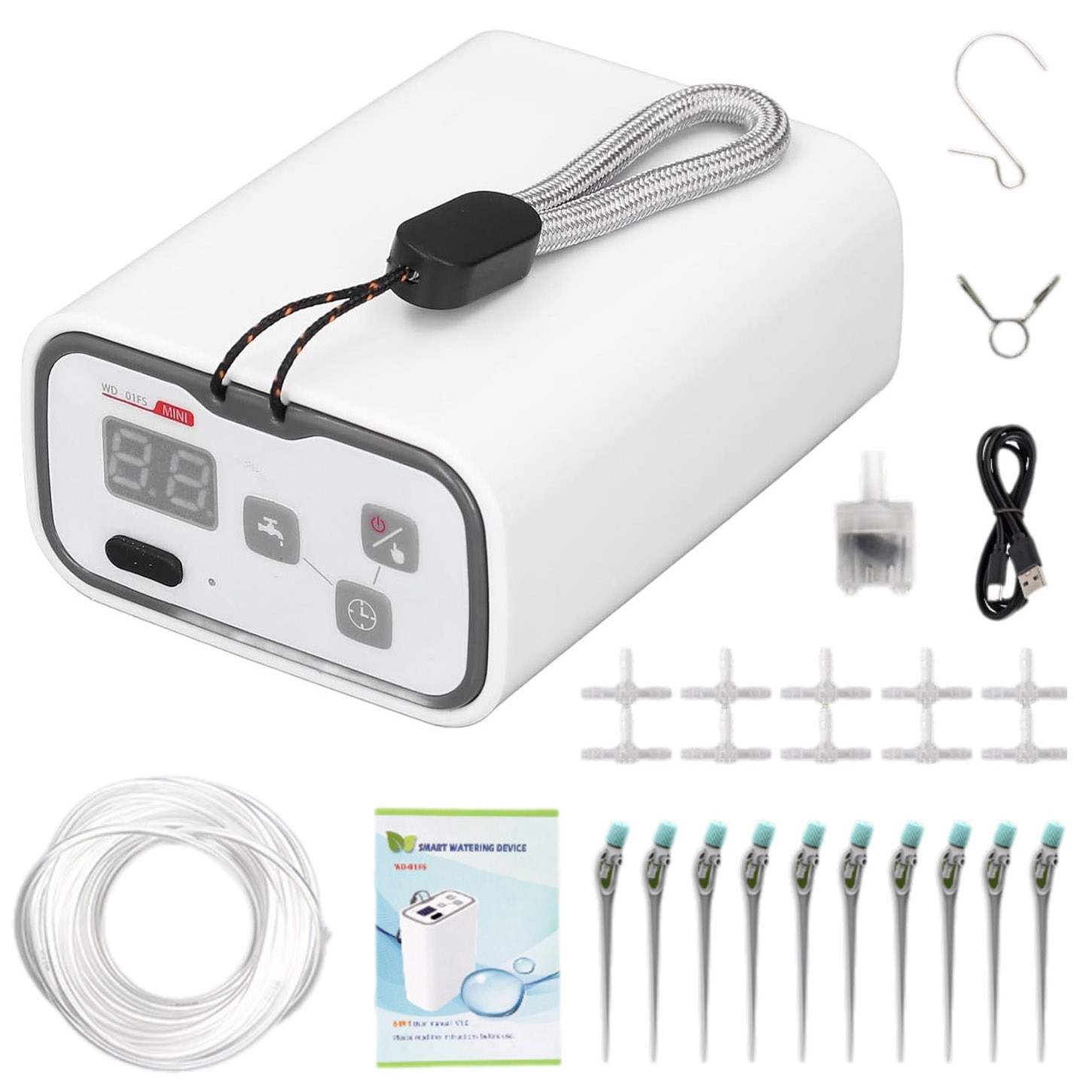 Set de irigare automat la radacina plantelor, Programator si ...