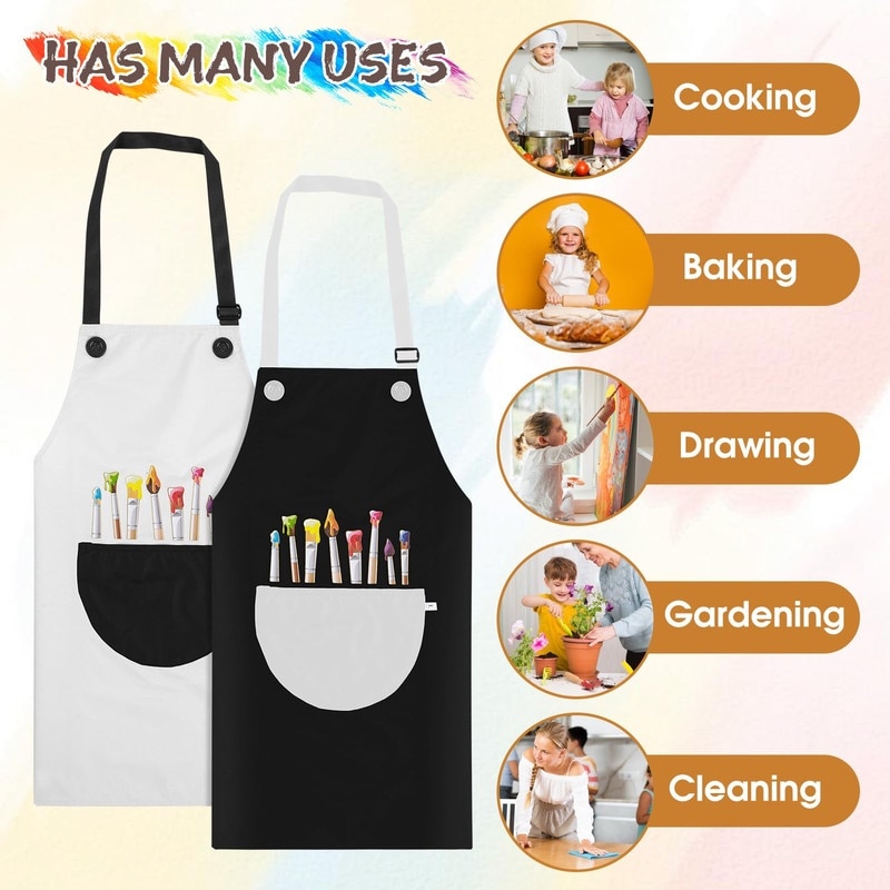 Sorturi bucatarie, sort de gatit pentru copii, impermeabil, ajustabil ...