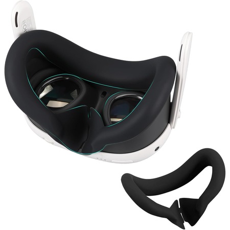 Masca faciala pentru Meta Quest 3, JENUOS®, accesorii de schimb VR ...