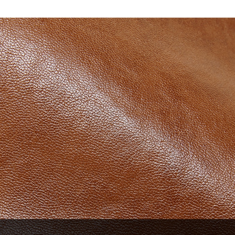 Geanta dama cu bareta pentru umar, Piele naturala Vaca, Maro - eMAG.ro