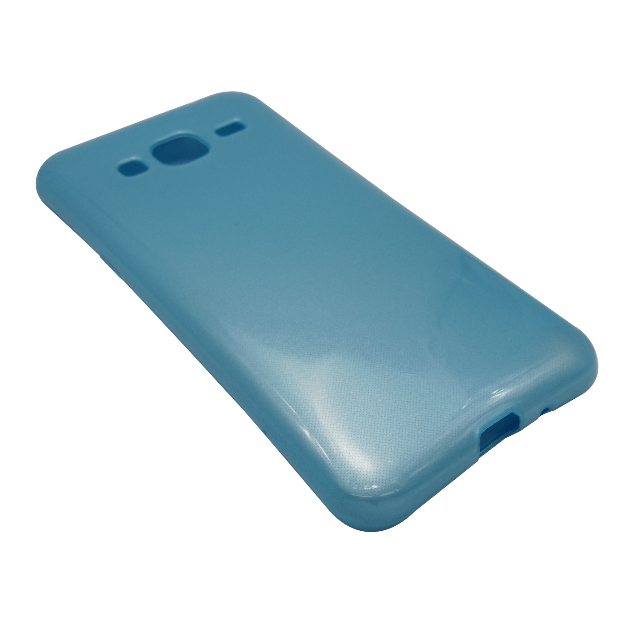 Husa silicon Ultra Chrome albastra pentru Samsung Galaxy J3 (SM-J320F ...