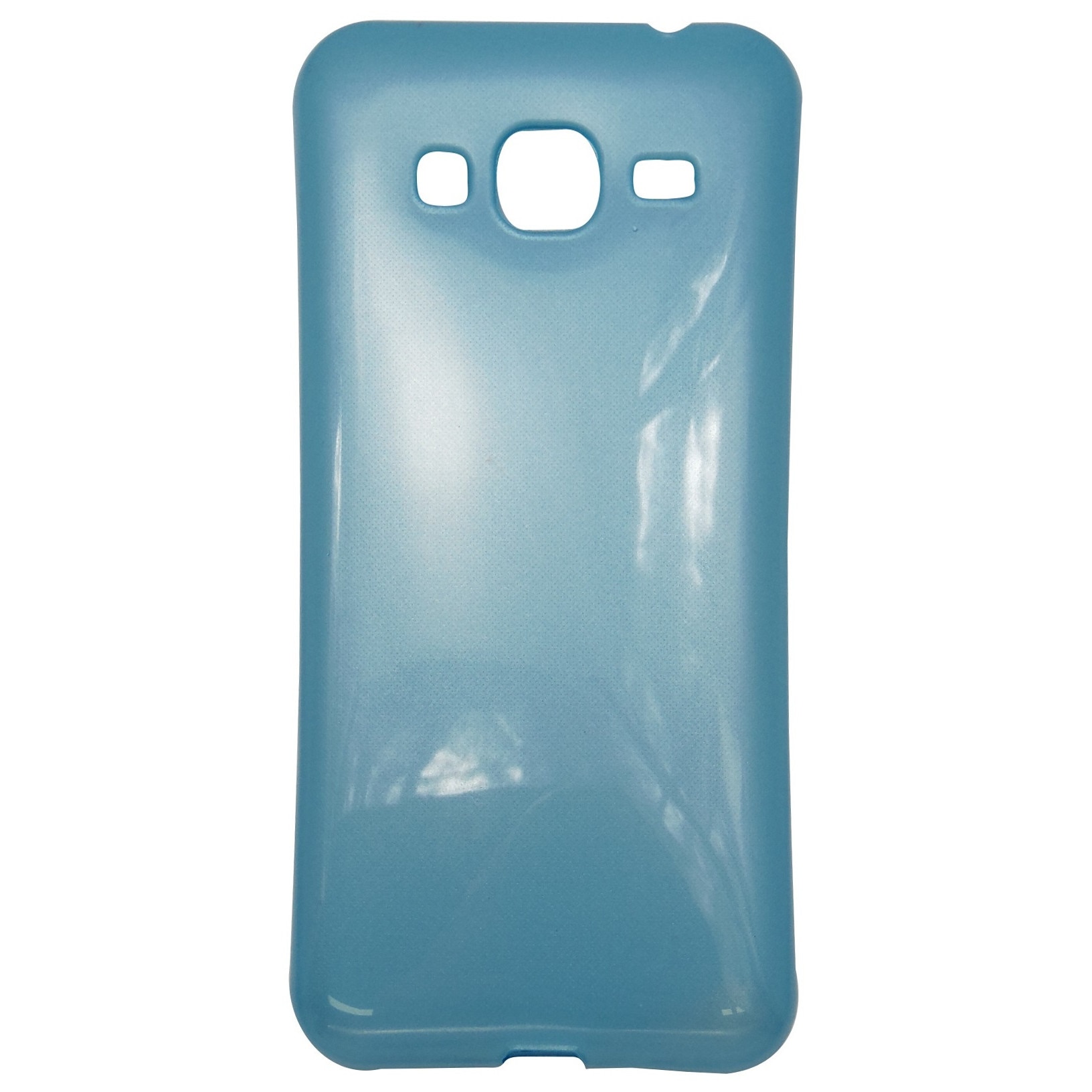 Husa silicon Ultra Chrome albastra pentru Samsung Galaxy J3 (SM-J320F ...