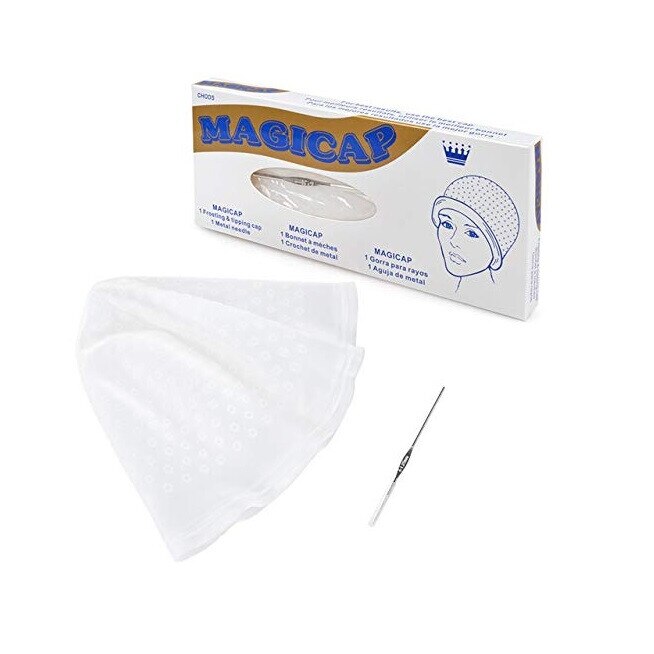 Casca din silicon pentru suvite plus croseta Magicap - eMAG.ro