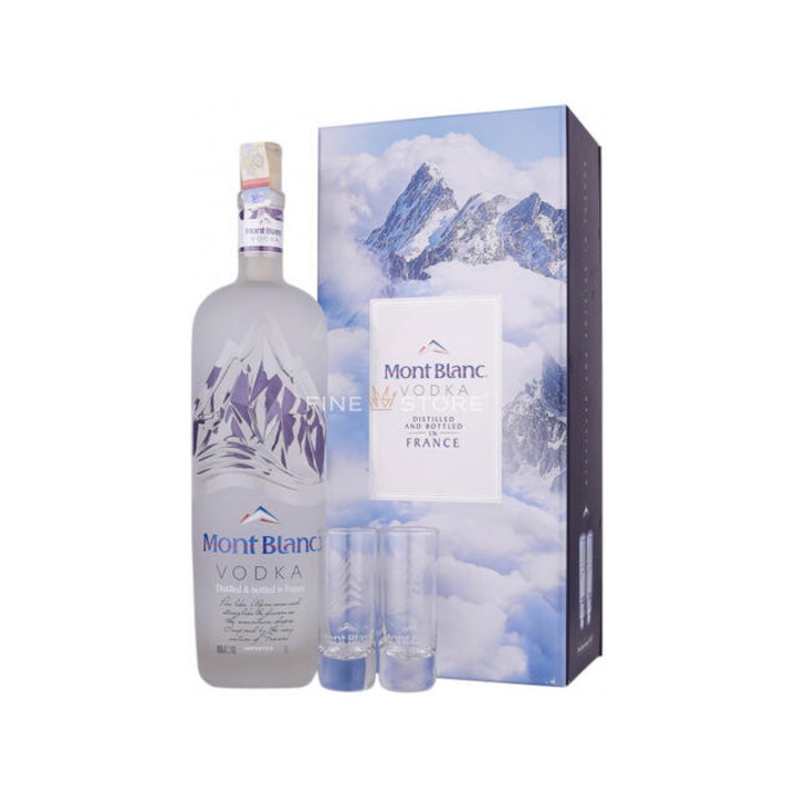 Votca cadou Mont Blanc+2 pahare - eMAG.ro