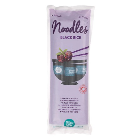 Paste Bio Noodles din Orez Negru Fara Gluten Terrasana 250 g - eMAG.ro