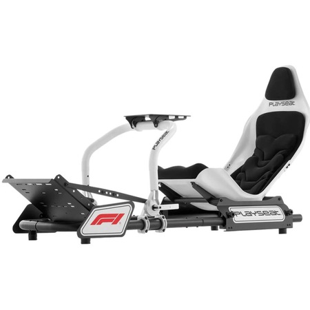 Scaun gaming - Cockpit Playseat Formula Instinct - F1, Alb/Negru - eMAG.ro