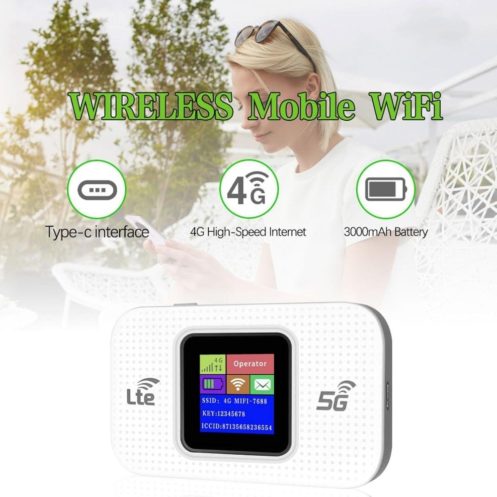 Modem WiFi 4G LTE, Special MR, 300Mbps, conectare pana la 10 ...