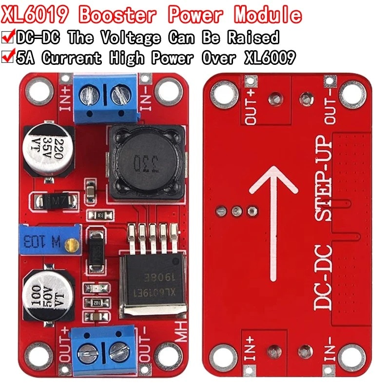 Convertor ridicator de tensiune step up DC-DC de la 3-40V la 5-45V cu ...