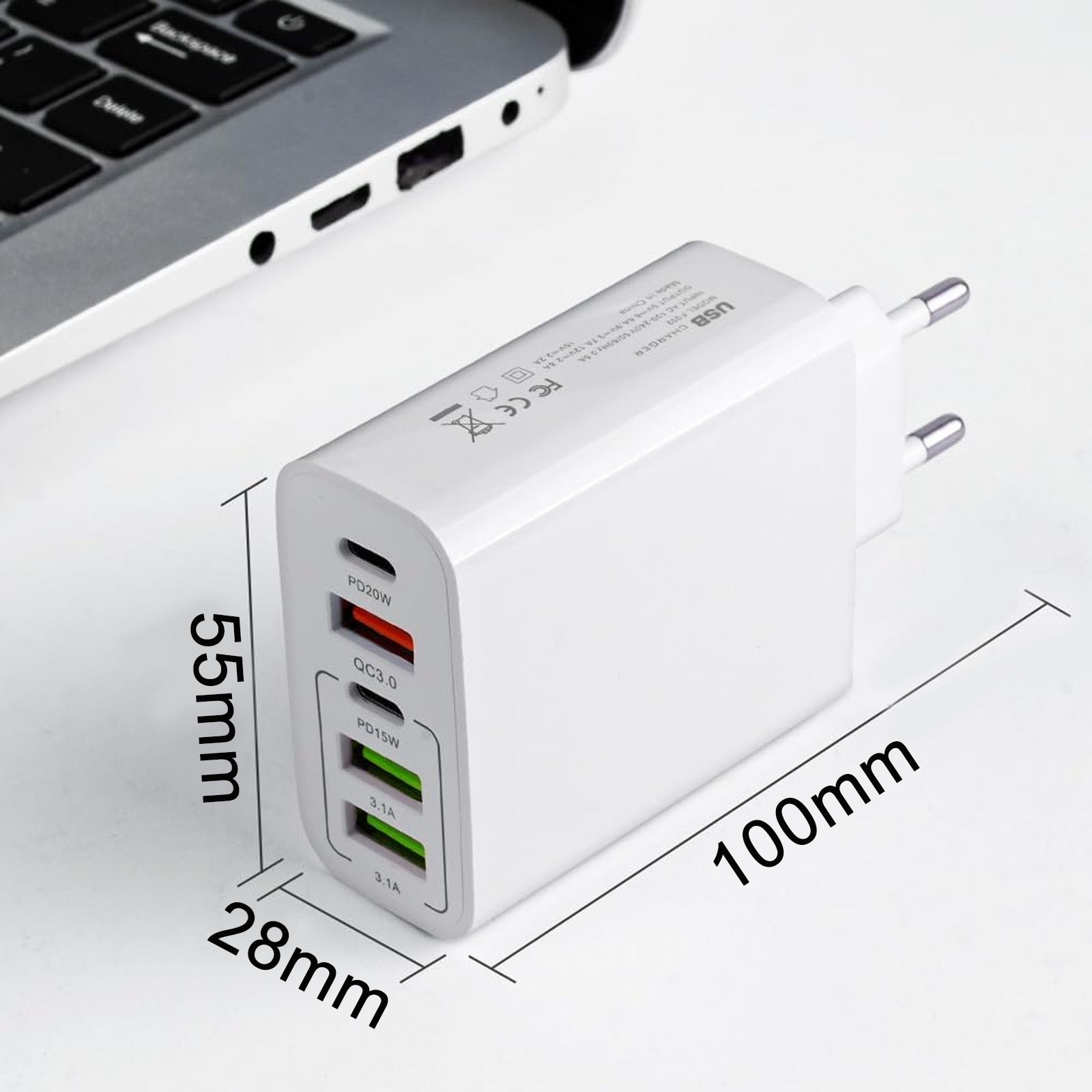 Incarcator usb-c, Hggzeg, Incarcator retea, Incarcator super fast ...