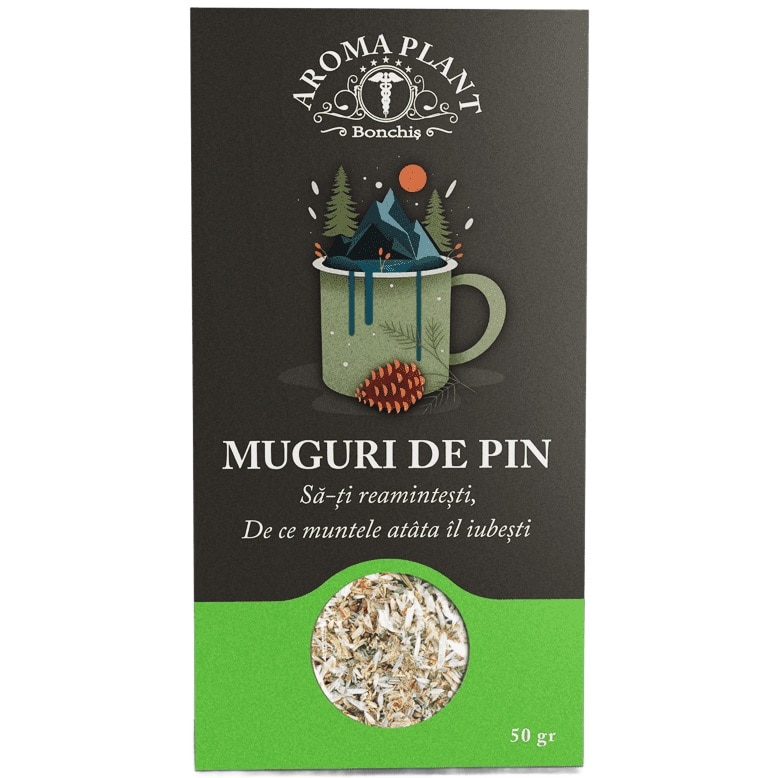 Ceai de Muguri Pin (Pinus sylvestris), 100% natural, fara aditivi sau ...