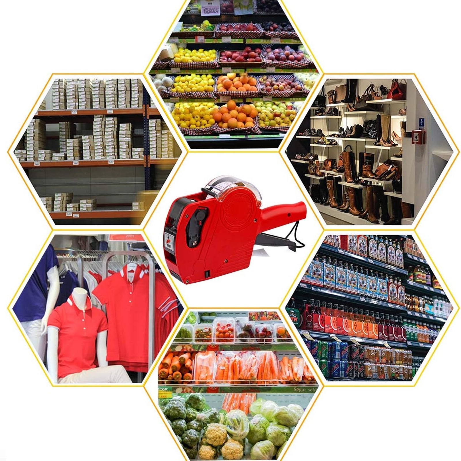 Aparat de etichetat, Hggzeg, Pistol de preturi, Aparat de Eticheta de ...