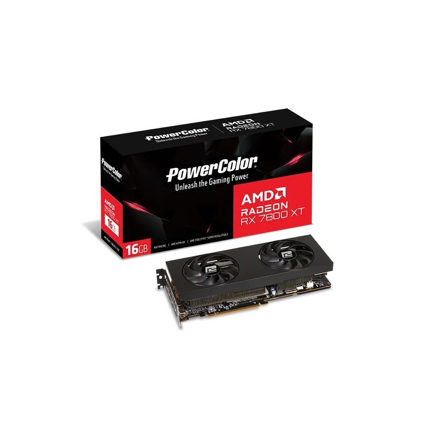 Placa video PowerColor Radeon RX 7800 XT 16 GB GDDR6 256 bit - eMAG.ro