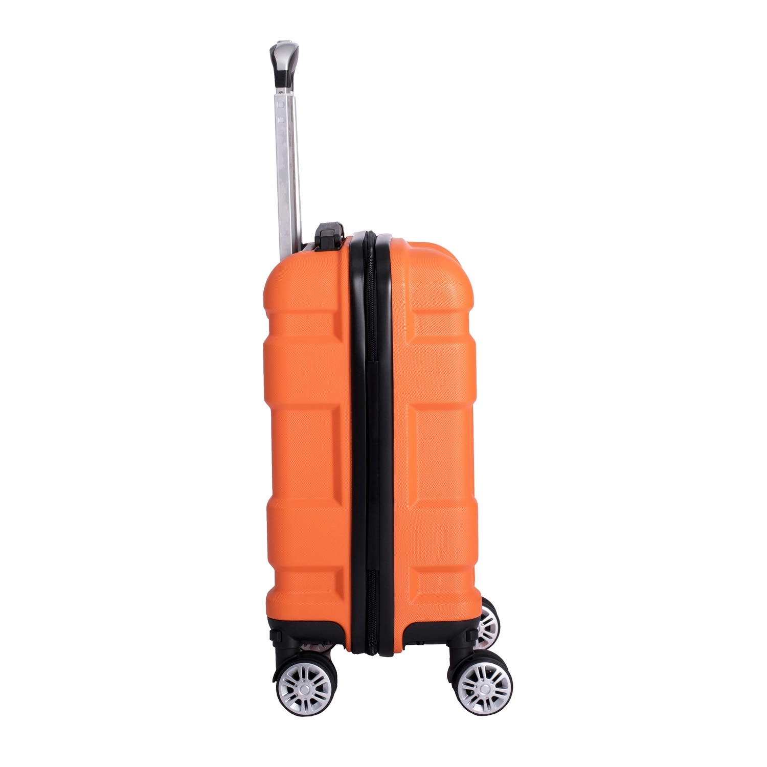 Troler cabina avion Wizz Air, 40x30x20 cm, 4 roti duble cu rotatie 360 ...