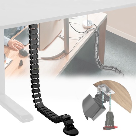 Tub pentru protectie cabluri si organizator de cabluri, Puepoul, Sub ...