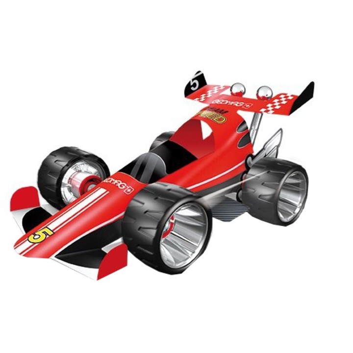 Конструктор Geomag, Магнитен, Wheels red Team Speed, 25 части - eMAG.bg