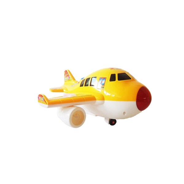 Детска играчка самолет AIRBUS, жълт - eMAG.bg