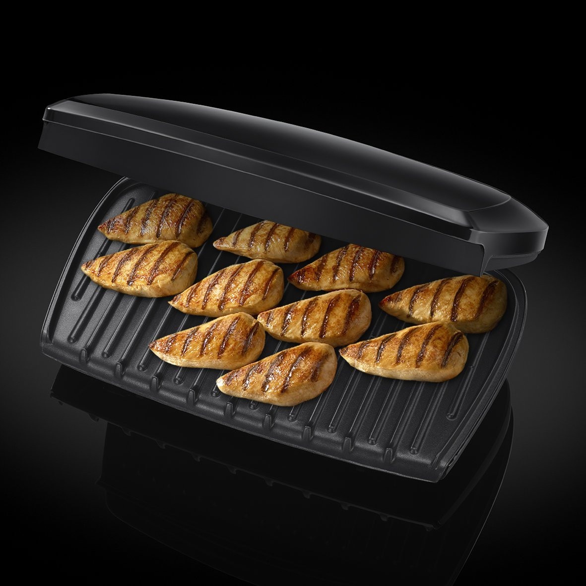 Gratar Grill electric George Foreman, Dieta, non stick - eMAG.ro