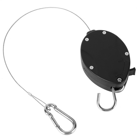 Carlig retractabil pentru ghivece, 160cm, capacitate 25kg - eMAG.ro