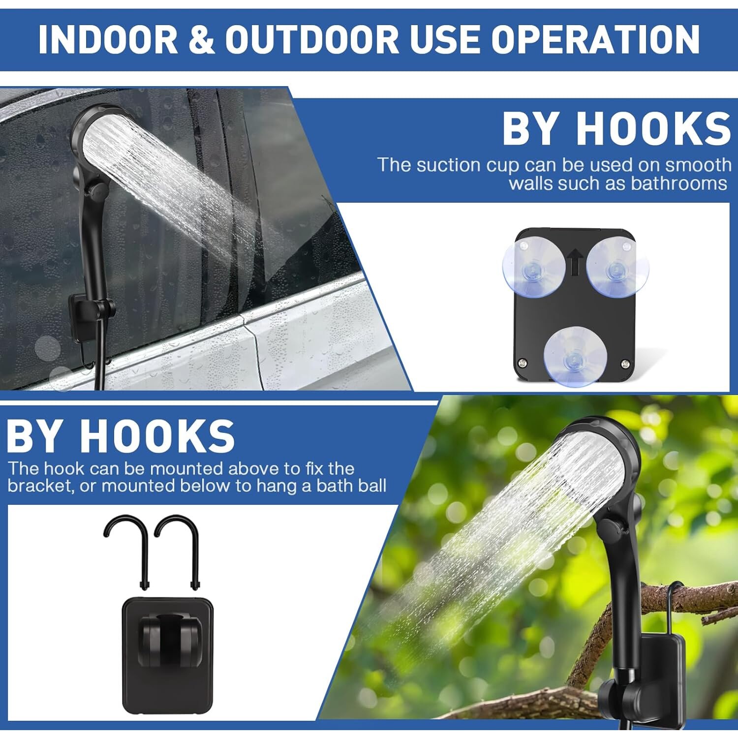 Dus Portabil Pentru Camping, Puepoul, Portabil, Eficient, Afisaj ...