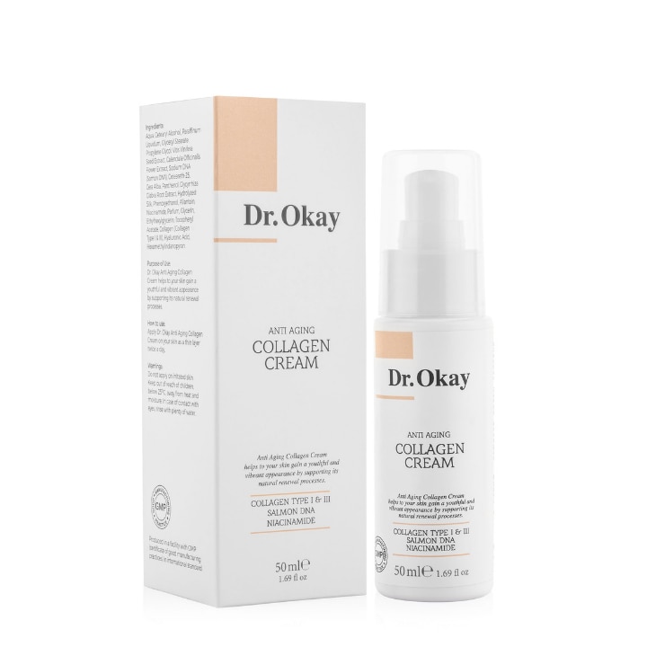 Crema cu colagen anti-imbatranire Dr.Okay 50 ML - eMAG.ro