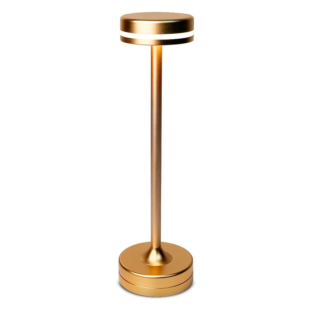 Veioza LED cu picior inalt, Cozevdnt, design retro din cupru, lumina de ...