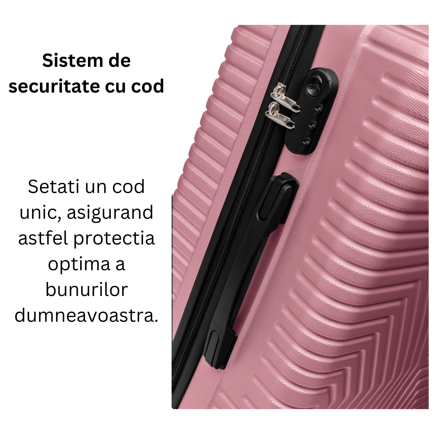 Set complet 3 trolere pentru vacanta, Bezubi POLO, bagaj cabina si cala ...