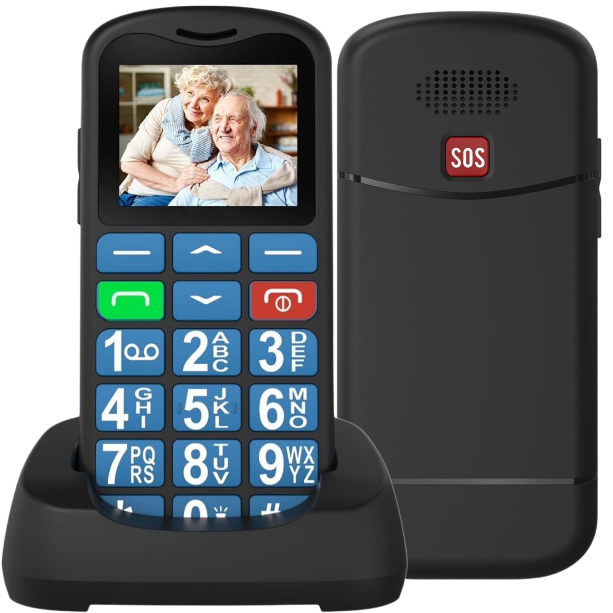 Telefon Mobil Seniori cu Taste Mari CZAY®, Meniu in Limba Romana ...