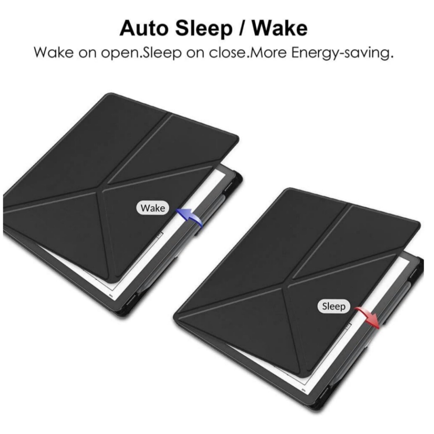 Husa Slim pentru Kindle Scribe 10.2" 2022 & 2024 Suport tip Origami ...