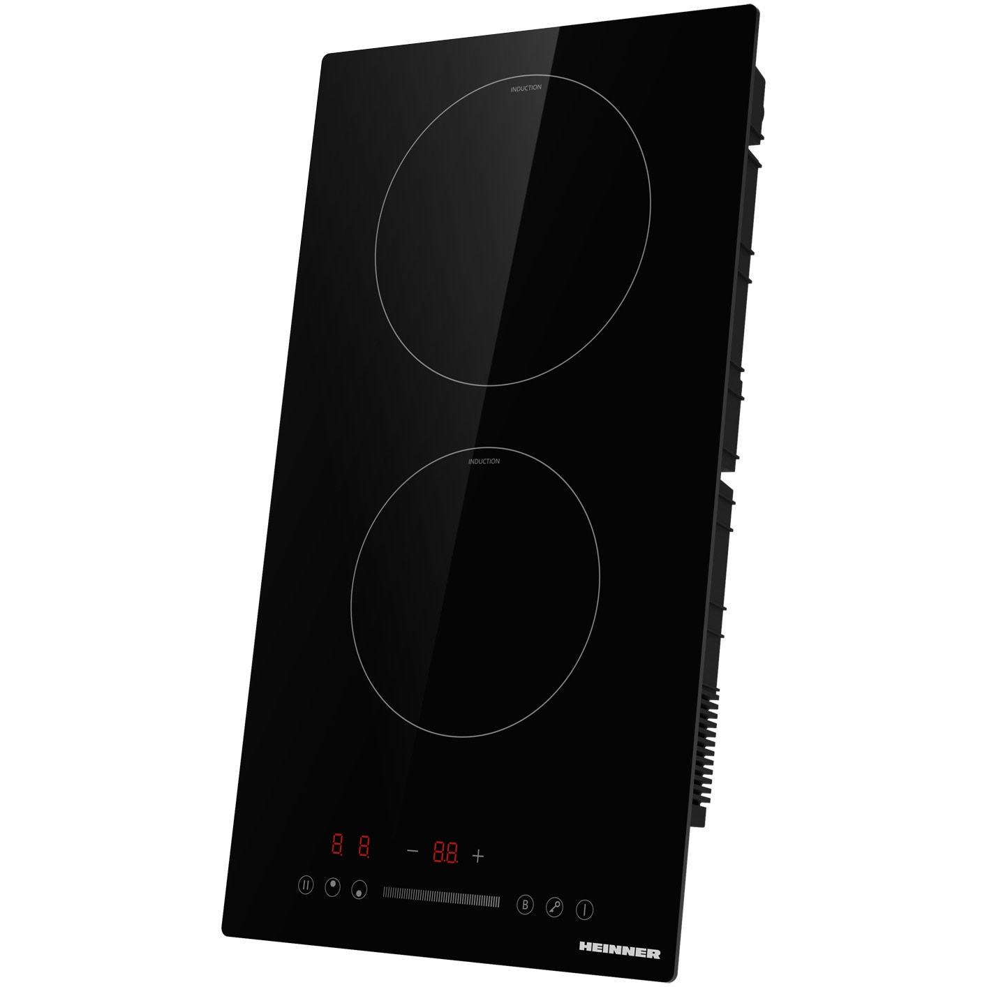 Plita incorporabila Heinner HBHI-M2ZBSTC, Inductie, 2 zone de gatit ...