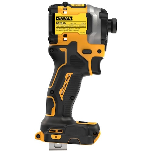 Masina de insurubat cu impact compacta pe acumulator DeWALT DCF850N, motor fara perii, 18V XR ...