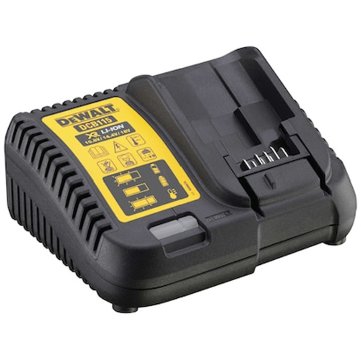 Set 2 scule profesionale pe acumulator DeWALT DCK266P2, 18V, motor fara ...