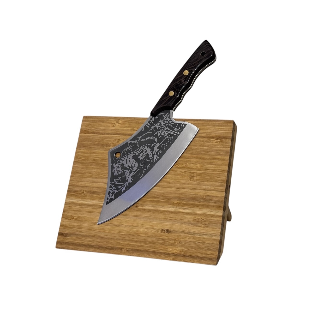 Set Cutit Satar Japonez Profesional + Suport Magnetic din Bambus ...