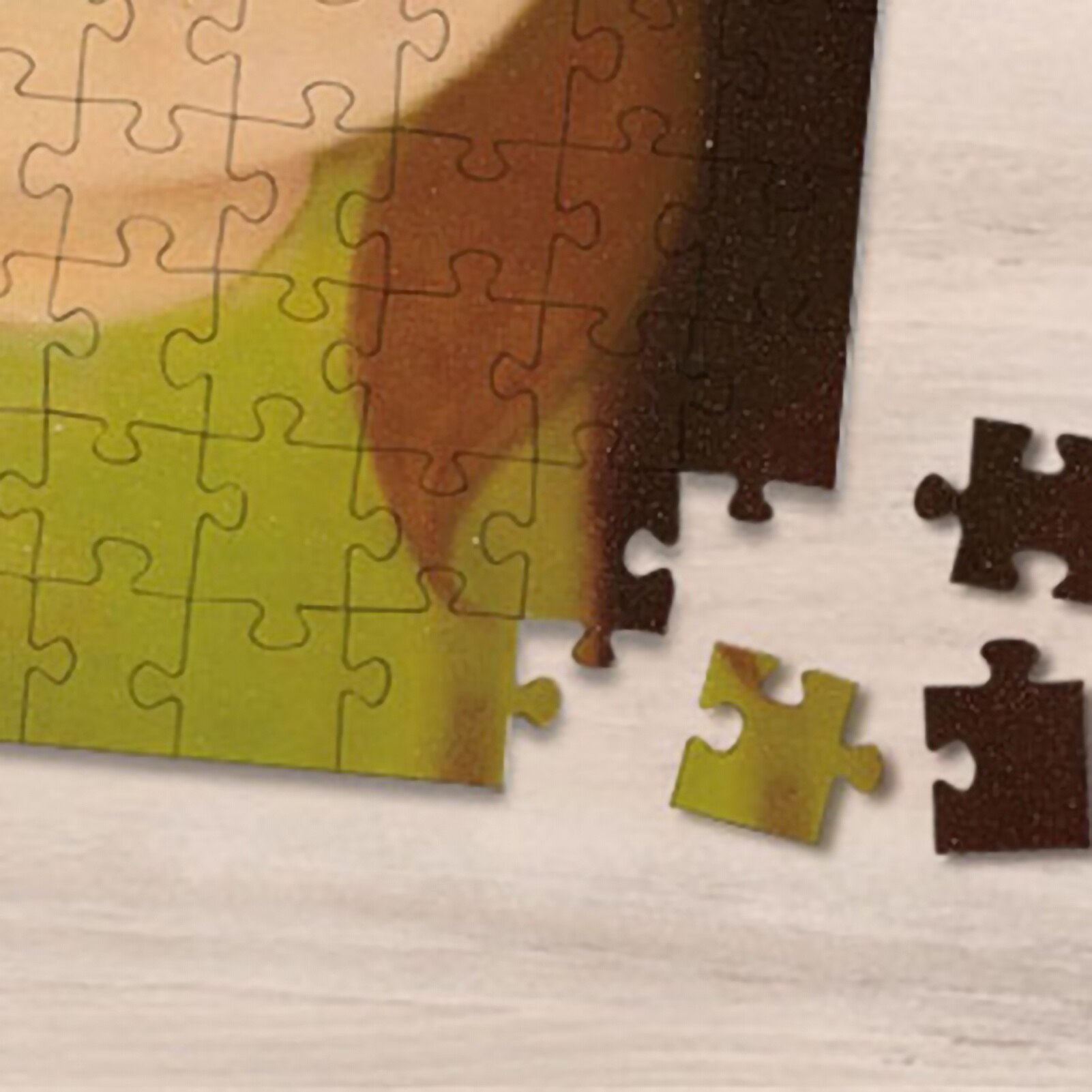 Puzzle educational colorat, 500 piese, 520x380mm, set pentru copii si ...