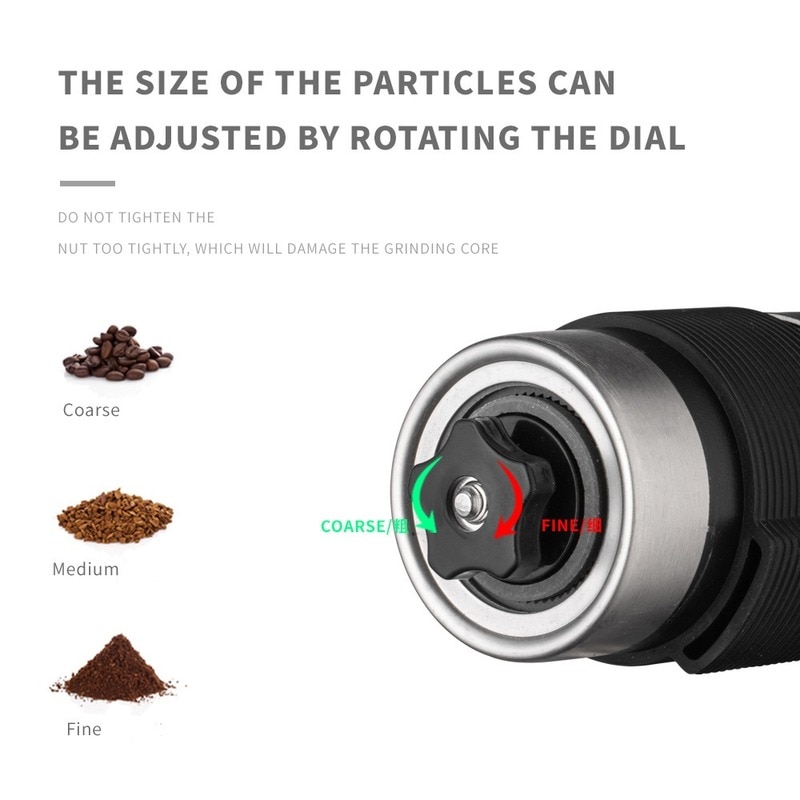 Rasnita de cafea manuala pentru uz casnic, manivela manuala cu bavuri ...