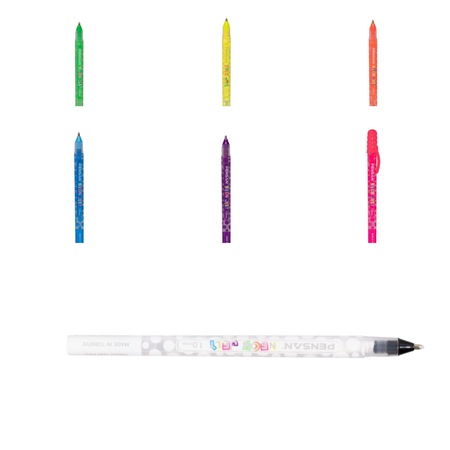 Set 7 pixuri Pensan gel Jely, multicolor - eMAG.ro