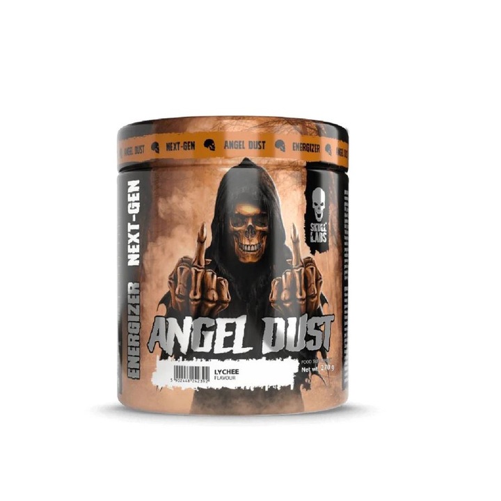 Pudra energizanta, Skull Labs Angel Dust 60 serviri, pre-workout cu ...