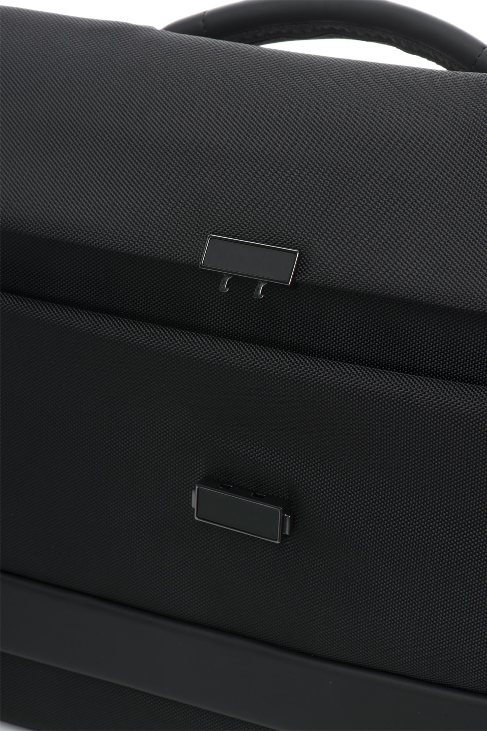 Nava, Geanta pentru laptop cu clapa si buton, Negru - eMAG.ro