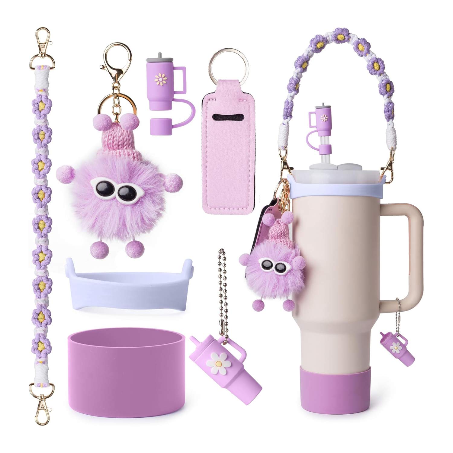 Set de accesorii pentru cupa de apa, potrivit pentru Stanley, protectie ...