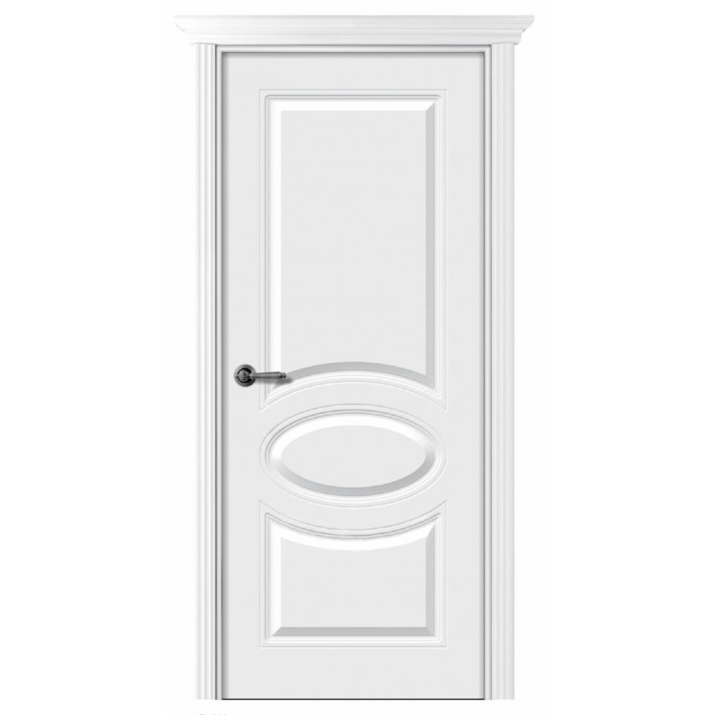 Usa de Interior Elina MDF, Alb Vopsit, Finisaj Premium, cu Toc Inclus ...