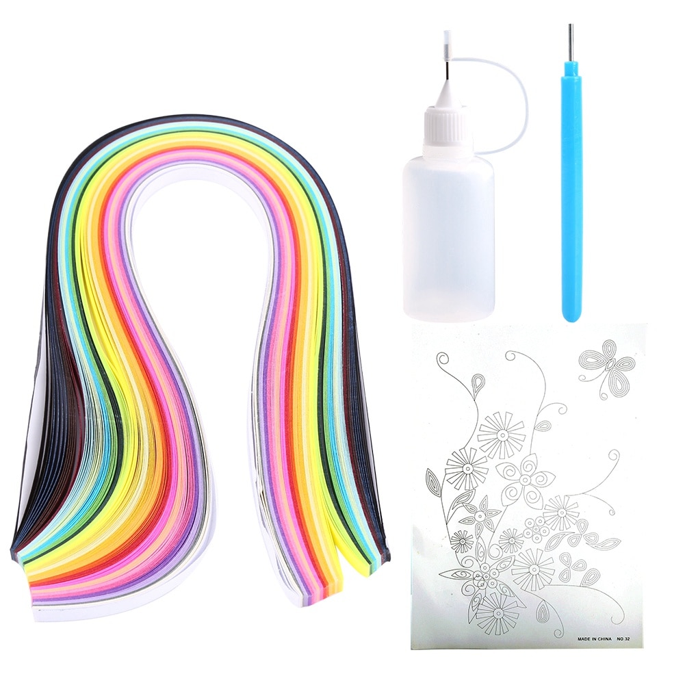Kit de quilling 4 in 1, Jormftte, 25 culori, pentru decorare - eMAG.ro