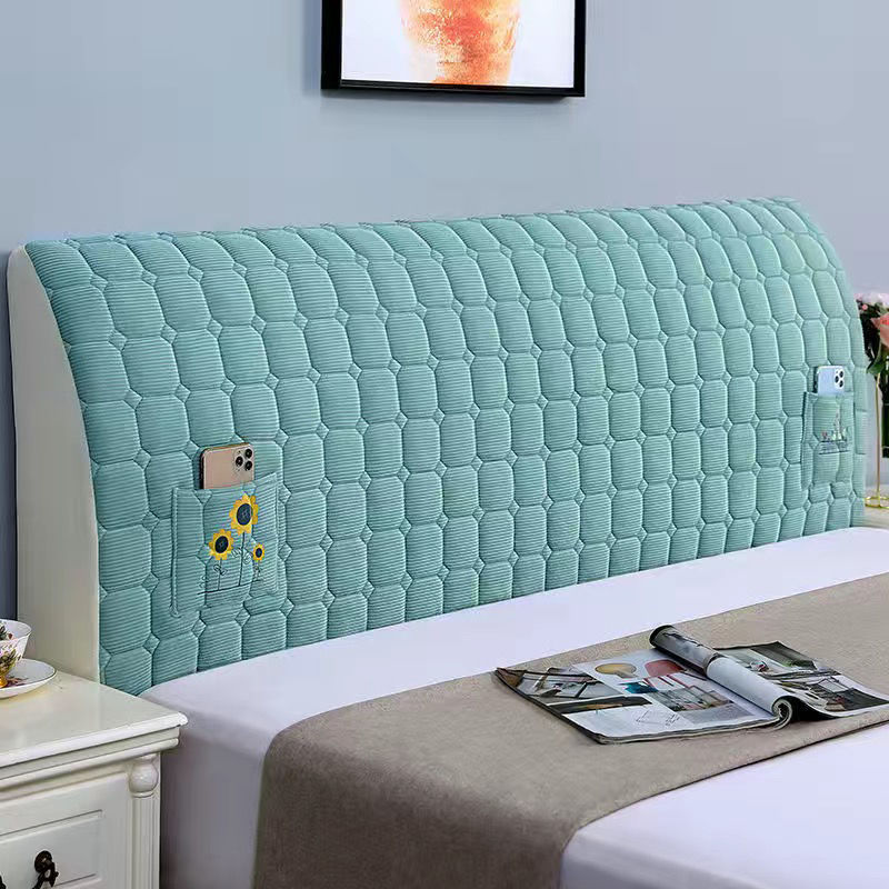 Husa pentru cap de pat Cozevdnt, bumbac fleece ingrosat, design ...