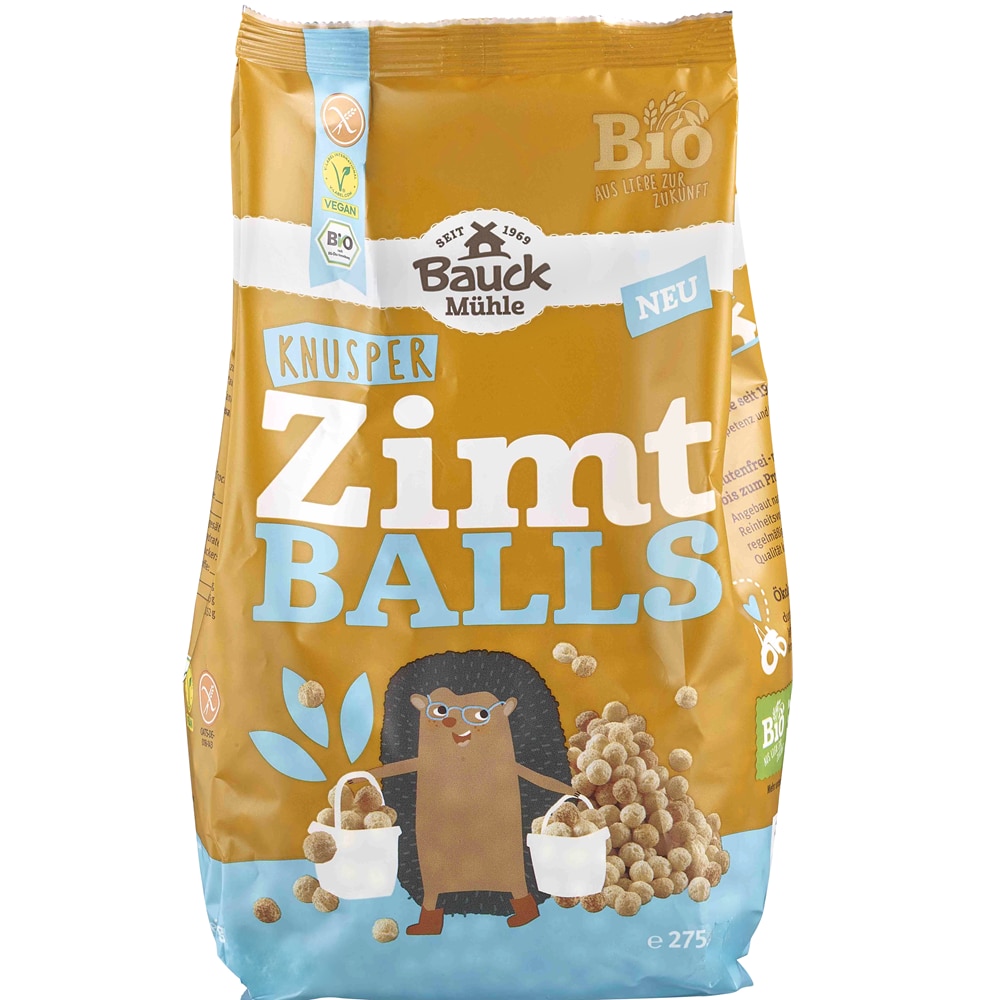 Bauck Hof gluténmentes bio gabonagolyók fahéjjal 275 g - eMAG.hu