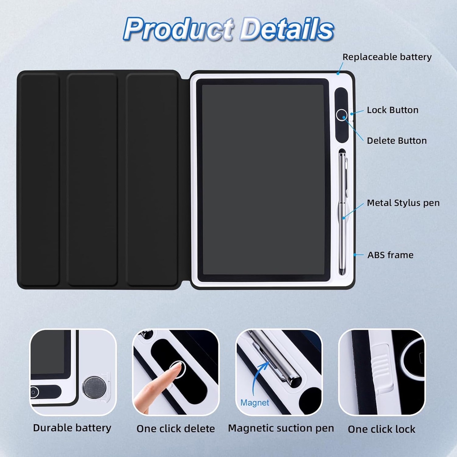 Tableta Grafica Pentru Scris si Desenat, SINBINTA, Display LCD de 10.1 ...