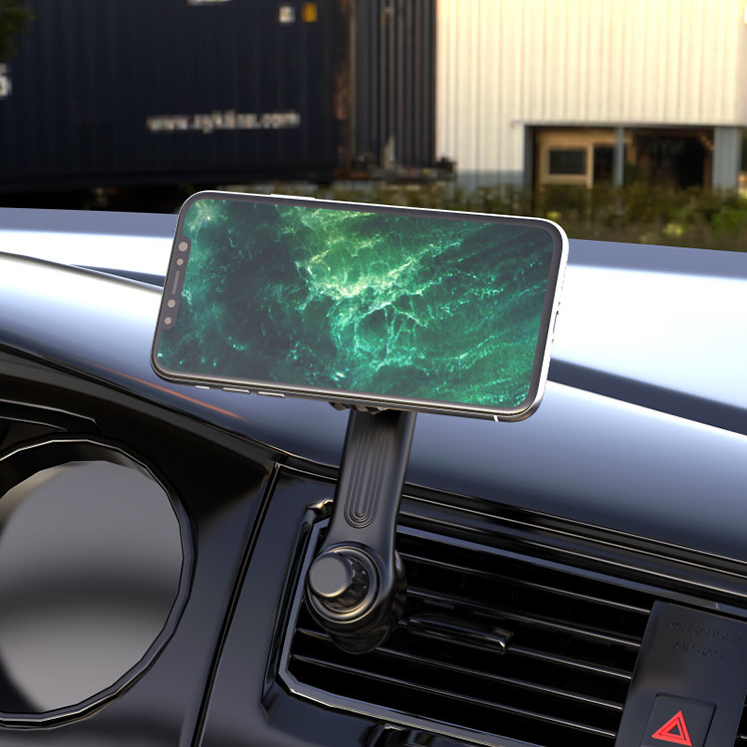 Suport magnetic pentru masina pentru telefon, Suport pentru grila de ...