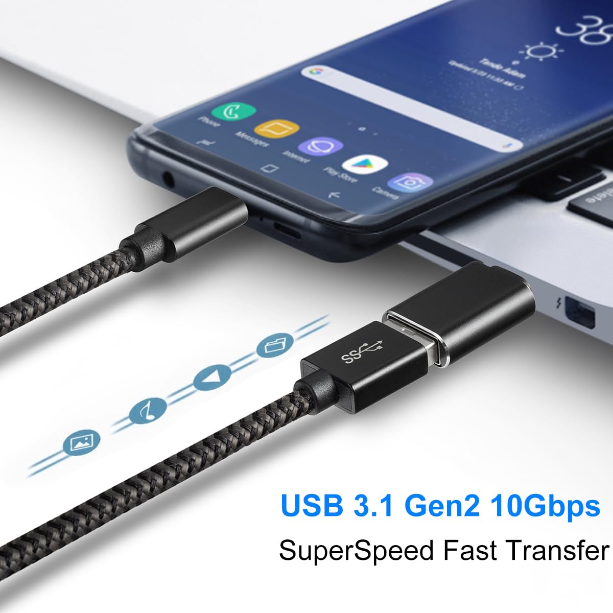 Adaptor USB-C la USB: USB-C la USB-A 3.1, USB-C tata la USB-A mama ...
