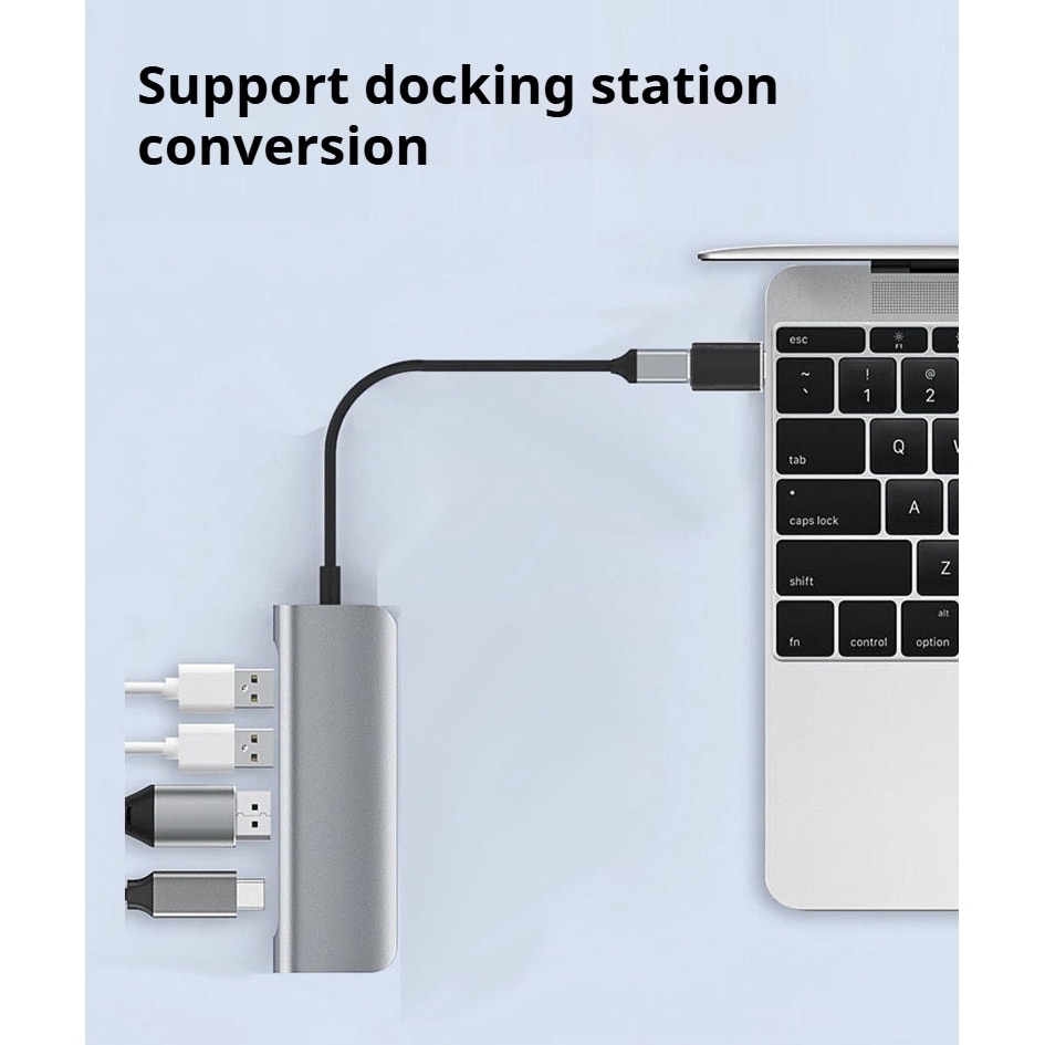Adaptor USB Type-C Femela la USB 3.2 OTG Barbat, Convertor USB-C pentru Telefoane/Laptopuri ...