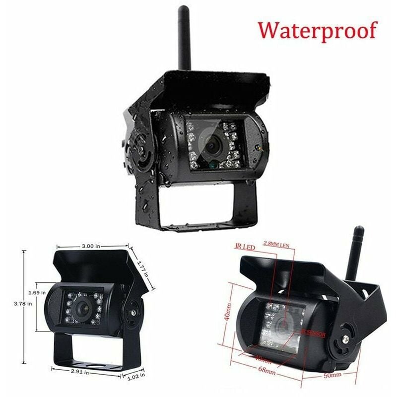 Camera de marsarier wireless, Cozevdnt, monitor LCD 7 inch, rezolutie ...